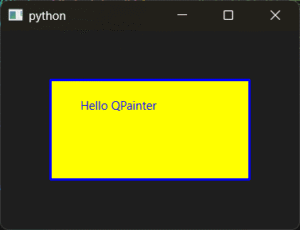PySide超入門【第20回 | 応用編】QPainterで図形描画！2Dグラフィックス入門 | 使える.py